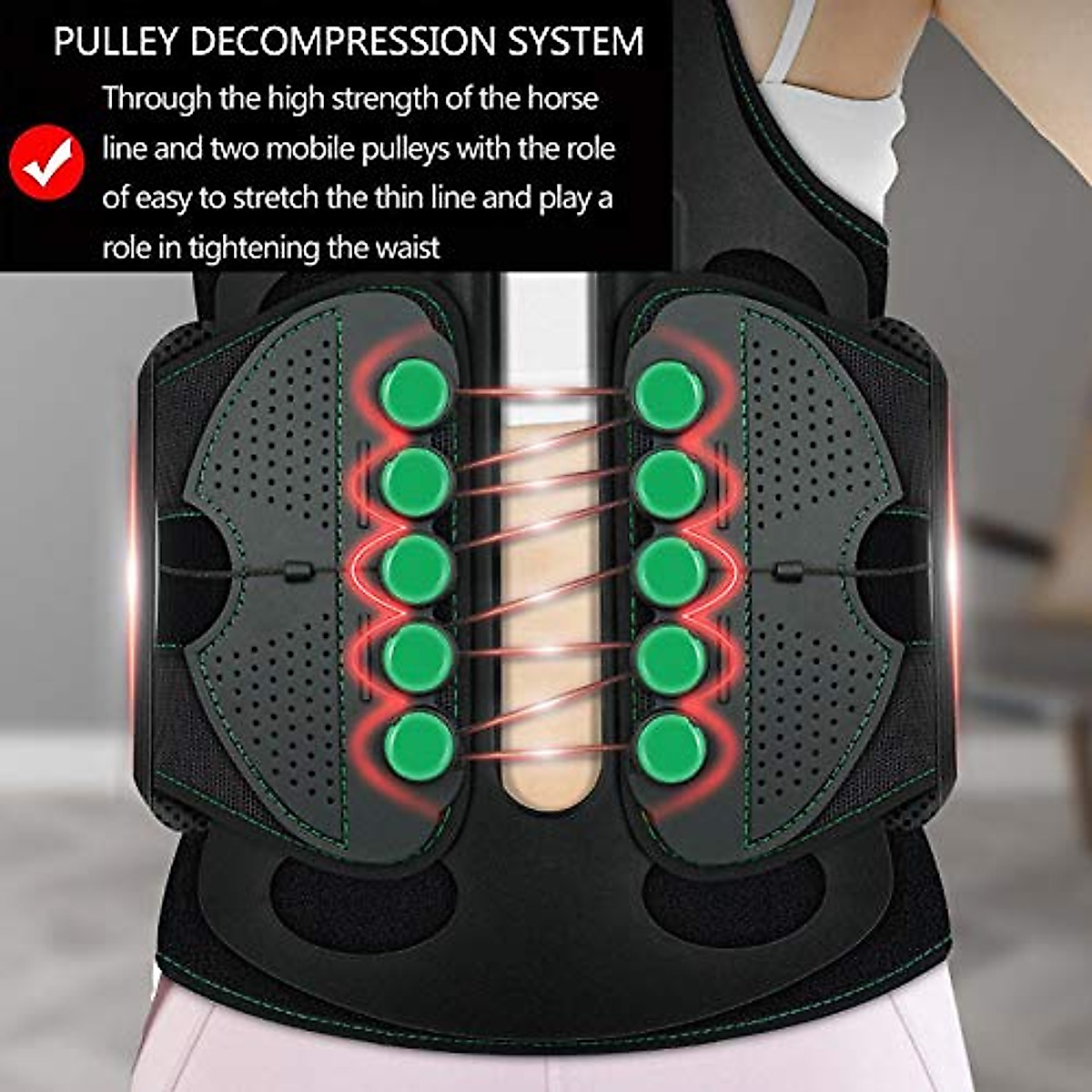 TODDOBRA TLSO Thoracic Full Back Brace for Men and Women - Universal Treat Kyphosis, Compression Fractures, Osteoporosis, Upper Spine Injuries, and Pre or Post Surgery with Hard Lumbar Support