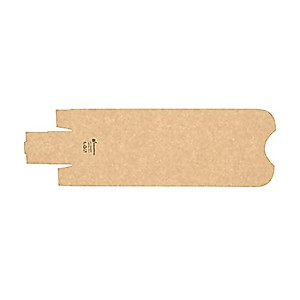 Restaurantware Bio Tek 11.8 x 2 x 1.3 Inch Hot Dog Trays 200 Open-Design Hot Dog Containers - Greaseproof Recyclable Kraft Paper Hot Dog Serving Trays