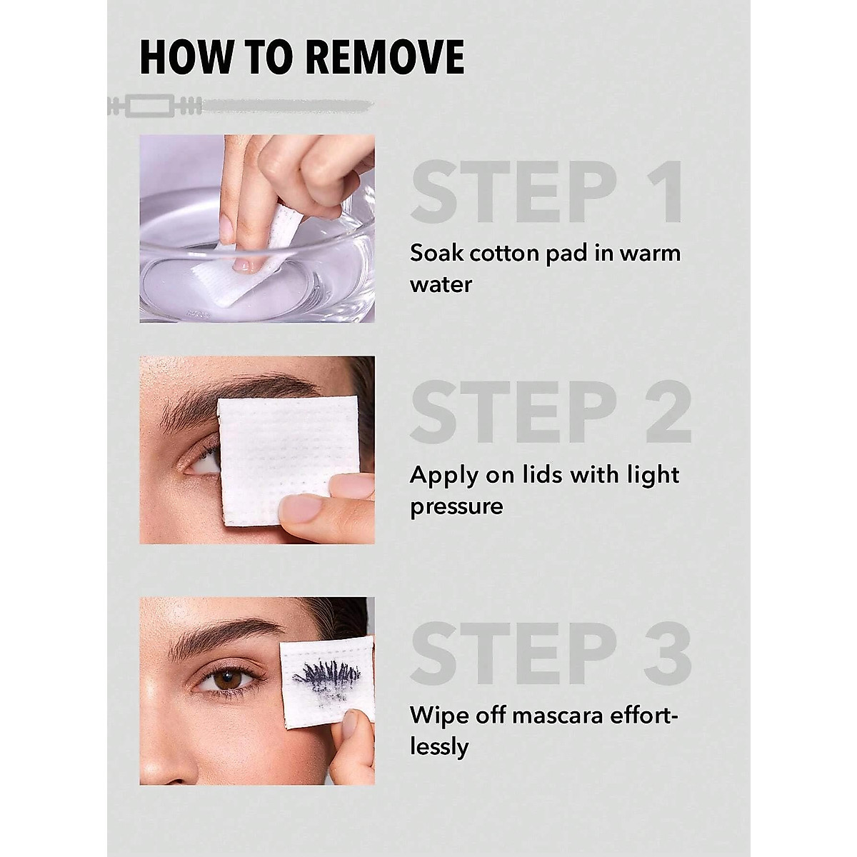 SHEGLAM 2 In 1 Black Volume and Length Washable Mascara Long Lasting Dual-Ended Tubing Eye Makeup