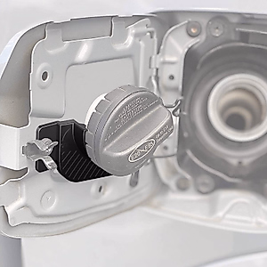 ISSYAUTO Gas Cap Holder Compatible with 2016-2023 Tacoma 3rd Gen Fuel Cap Holder, Black