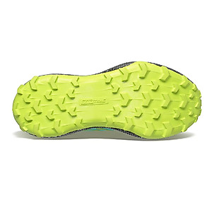 Saucony Womens Endorphin Trail Fitness Hiking Running Shoes Blue 8 Medium (B,M)