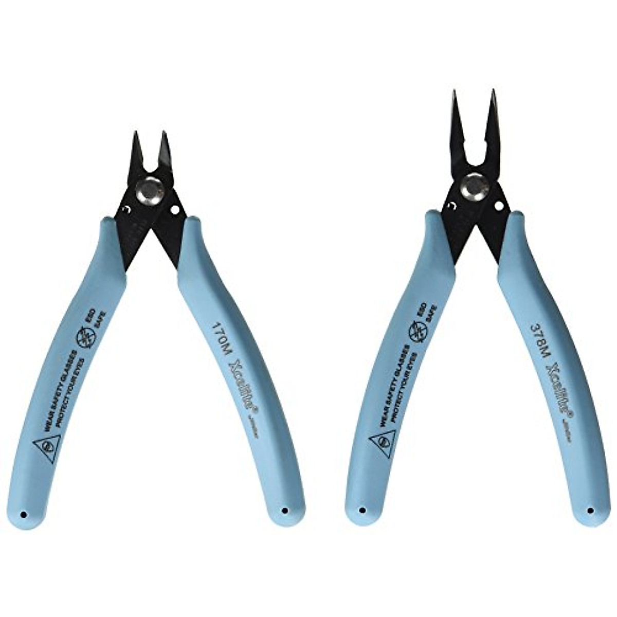 Weller S2KN Xcelite Shearcutter and Pliers Set (2 Piece),Black