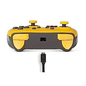 PowerA Pokemon Enhanced Wired Controller for Nintendo Switch - Pixel Pikachu, Gamepad, Wired Video Game Controller, Gaming Controller - Nintendo Switch
