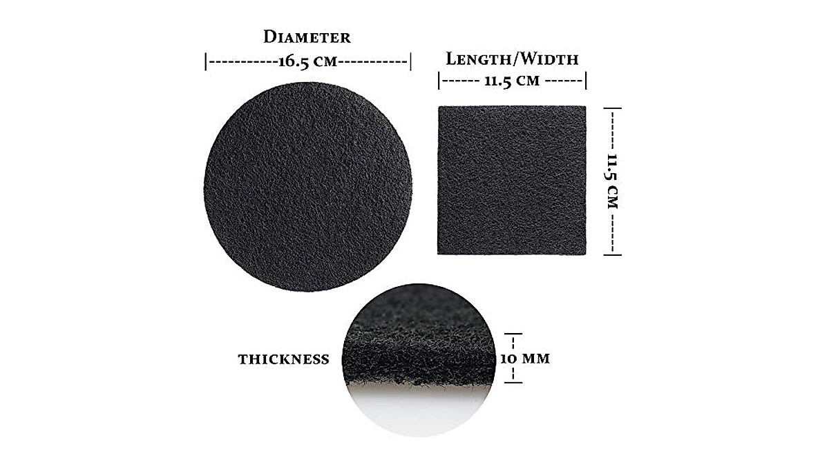 RED FACTOR Extra Thick Charcoal Filters for Compost Bins