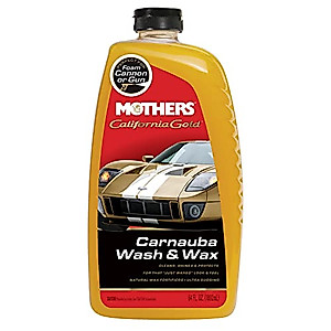 Mothers 05674 California Gold Carnauba Wash & Wax, 64 oz.