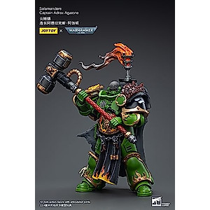 JoyToy Warhammer 40K: Salamanders Captain Adrax Agatone 1:18 Scale Action Figure