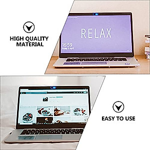 OSALADI Camera Slide Computer Stickers Computer Stickers Computer Stickers 6Pcs Marine Animal Pattern Adhesive Webcam Cover Tablet Phone Computer Camera Cover Pc Camera Pc Camera