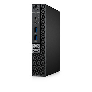 Dell OptiPlex 5050 Micro Form Factor (Intel Quad Core i5-6500T 2.5 GHz, 8GB RAM, 256GB SSD) Windows 10 Pro (Renewed)