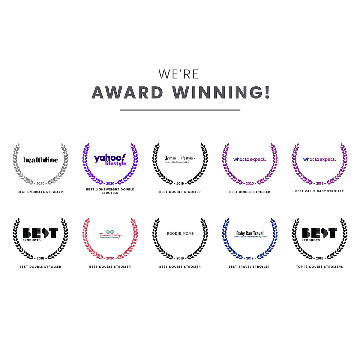 Delta Children LX Side by Side Stroller - with Recline, Storage & Compact Fold, Night Sky