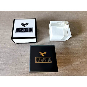 DIAMANTIO Wedding Earrings Elegant Dangle Drop CZ Marquise Cubic Zirconia AAAAA 18K Gold Plated Rhinestone Luxurious for Brides Bridal Wedding Women Precious Crystal (Gold)