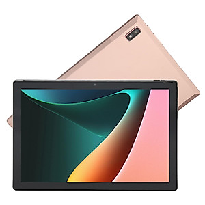 Haofy 10.1 Inch Tablet, 2.4G 5G Dual Card Slot 100-240V Tablet Mouse Keyboard Set for Entertainment (US Plug)