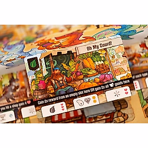 Flamecraft Board Game - Ignite The Ultimate Fantasy Adventure ! Strategy Game, Fun Family Game for Kids and Adults, Ages 10+, 1-5 Players, 60 Minute Playtime, Made by Lucky Duck Games