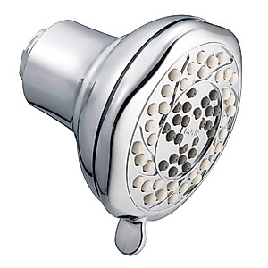 Moen 21313 Enliven 3.58-Inch Three Function Showerhead, Chrome