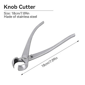 Bonsai Tools Concave Cutter Knob Cutter 180 mm Bonsai Cutters Branch Cutter Bonsai Scissor Tree Clippers Bonsai Pruning Bonsai Trimmer Gardening Tools
