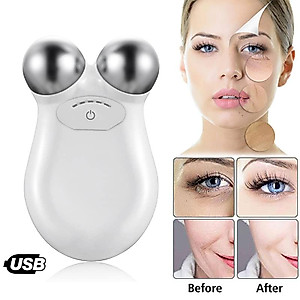 Skin U Mini - Microcurrent Device - Facial Toning - Face Lift - Anti Aging and Wrinkle Reducer, 1.0 Count
