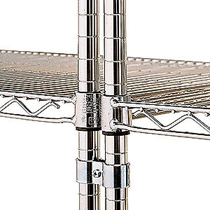 Post Clamp For Open-Wire Shelving, 1 Piece