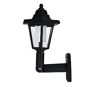PMUYBHF Solar LED Lights Road Wall Mounted Installation Garden Fence Lights,Provide Brighter Lighting and Wider Detection Range,Decorate Garden