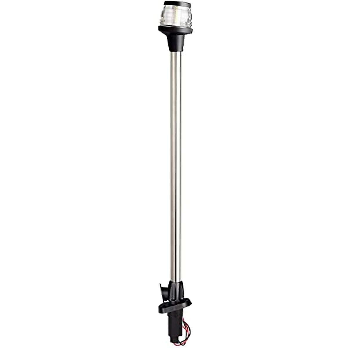 Young Marine All-Around LED Navigation Light with 2-Pin Standard Pole, 24" with Base