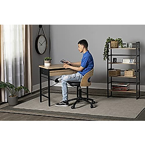 Calico Designs Compact Art Drawing/Computer Desk for Kids in Ashwood/Graphite 51241