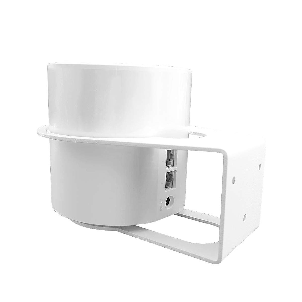 TP-Link Deco X20 Wall Mount Bracket,ALLICAVER Sturdy Metal Made Mount Stand Holder Compatible with TP-Link X20 WiFi 6 Mesh WiFi System (white-2-Pack)