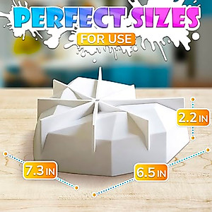 Heart Silicone Molds for Baking - Chocolate Molds Silicone Cake Pop Molds for Baking Non Stick Heart Shaped Cake Pan Mousse Mold, Cheesecake Mold, Ice Cream Heart Shaped Cake Women's Day Gifts