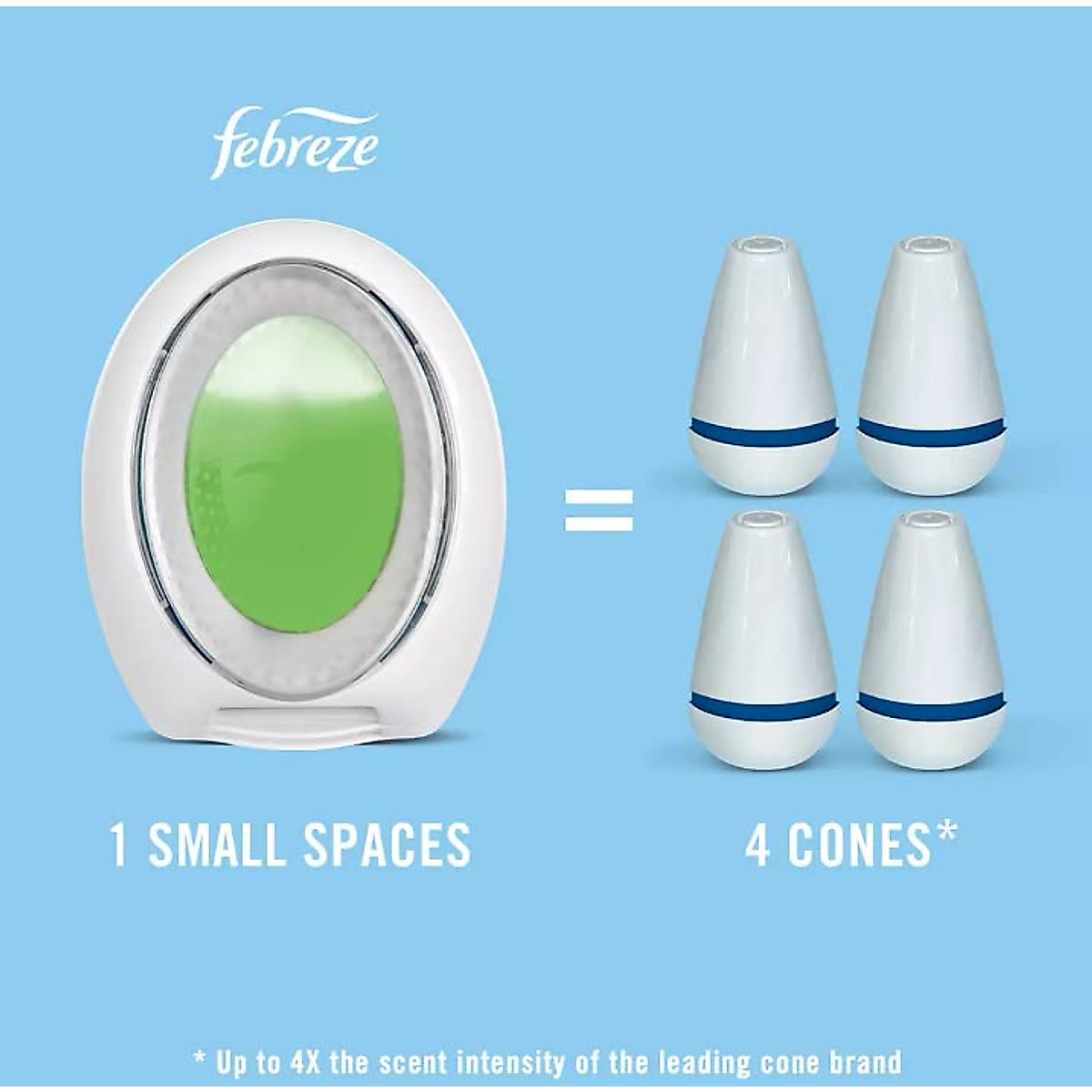 Febreze Small Spaces Air Freshener, 6 Pack, Linen & Sky & Fresh