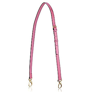 Allzedream Genuine Leather Purse Strap Replacement Crossbody Handbag Long Adjustable (Pink)