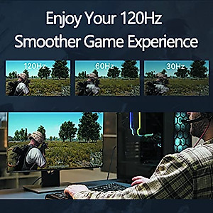 8K HDMI Cable 15 Ft, 2 Pack Ultra High Speed Braided HDMI 2.1 Cord Support 48gbps 8K 60Hz 4K 120Hz 144Hz HDR eARC HDCP 2.2 2.3 for Gaming Compatible with PS4 PS5 Dolby Vision Roku Samsung QLED TV