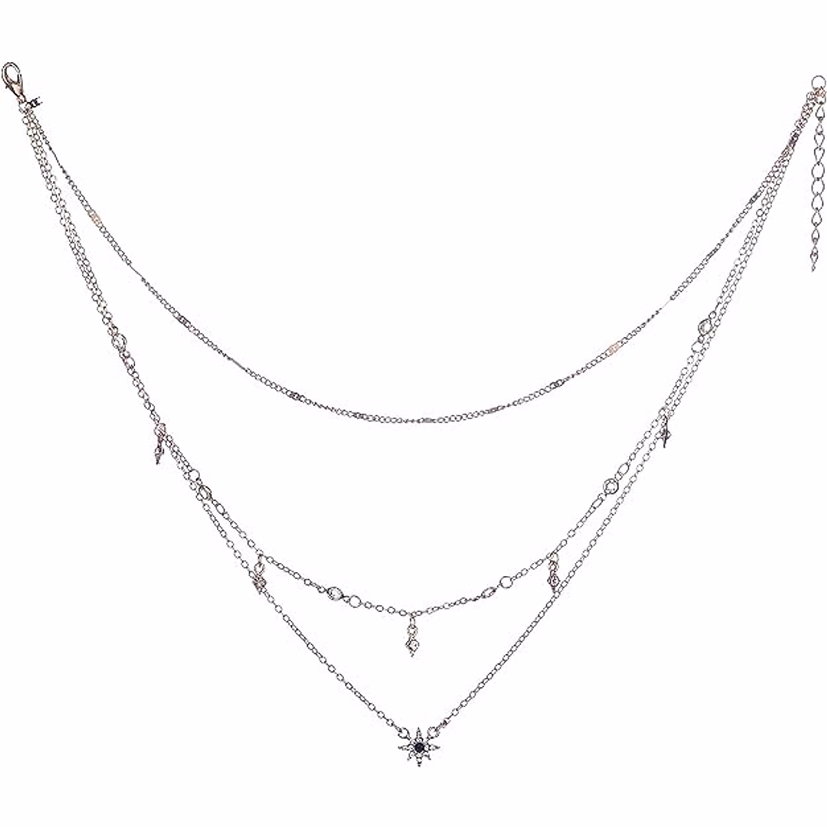 BERYUAN Gold Sun Star Necklace for Women Teens Trendy Necklaces Teen Necklaces for Girls Trendy