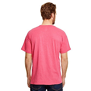 Hanes Adult Perfect-T Triblend T-Shirt,RED TRIBLEND,L