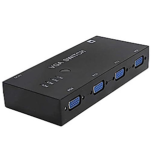 Connectors Internal Computer Cables Micro USB Computer Cables VGA Switcher 4 in 1 Out VGA Splitter Switch Box Video Converter for