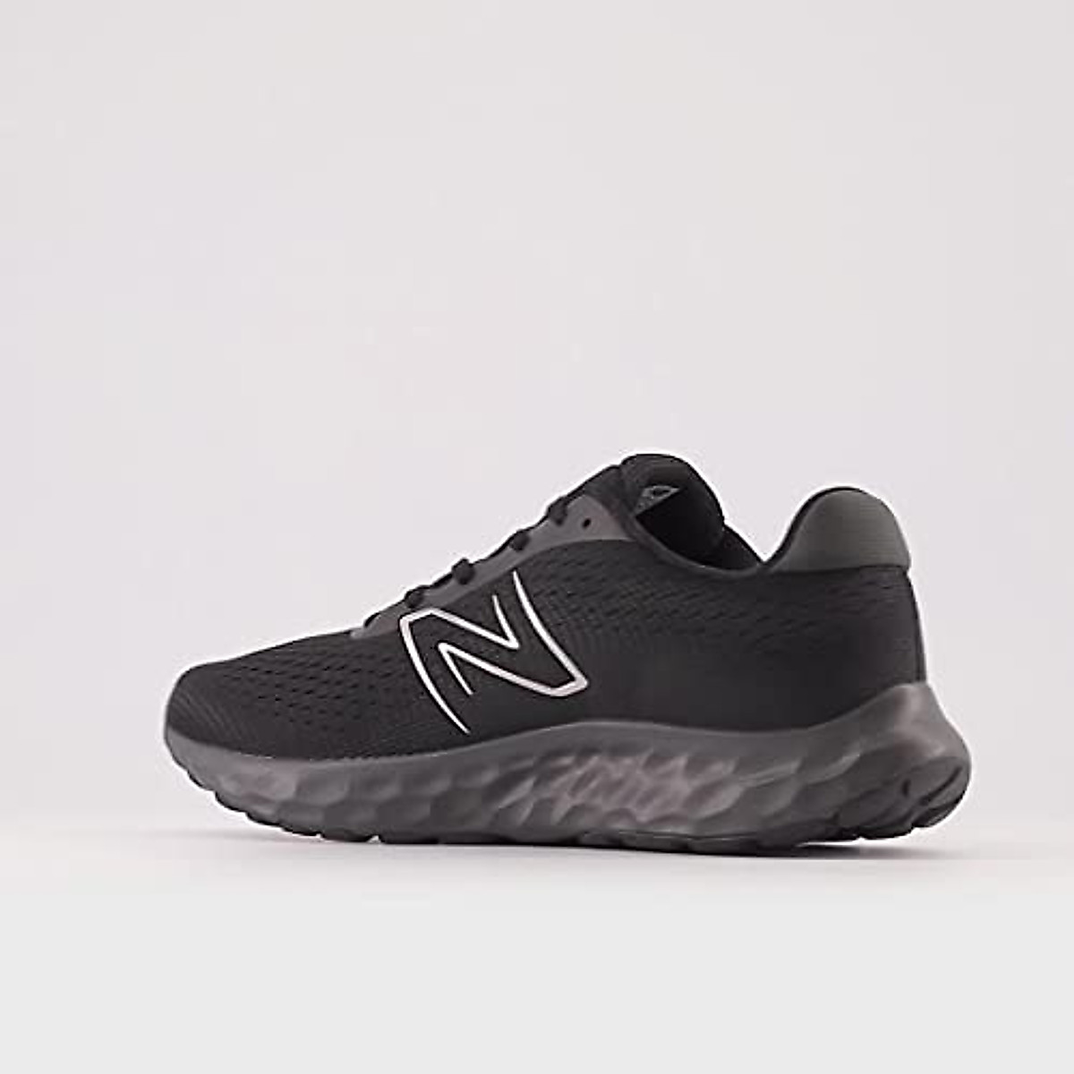 New Balance Men's 520 V8 Running Shoe, Black/Black, 9.5