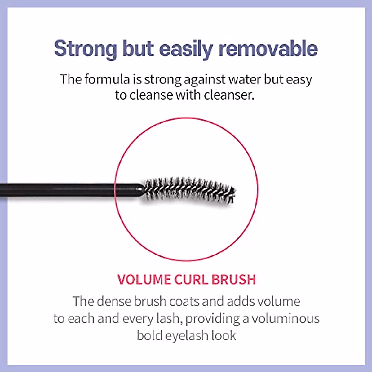 ETUDE Lash Perm Volume Fix Mascara #Black (21AD) | Volume & Curling Mascara that Lasts for Long Hours and Makes them Voluminous