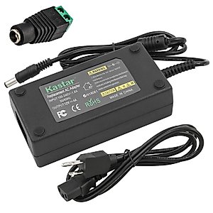 Kastar AC Adapter, Power Supply LCD 12V 4A 48W for LCD Monitor, LED Strip Light and Other Low Voltage Device
