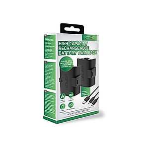 Venom Twin High Capacity Rechargeable Battery Pack Black for Xbox Series X/S & One - Black