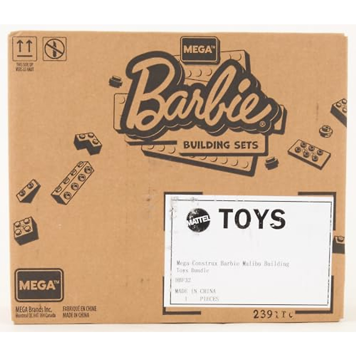 Mega Barbie Malibu Building Sets Bundle, 440 Bricks and Pieces with Fashion and Roleplay Accessories, 7 Micro-Dolls, 1 Puppy, 2 Birds and 2 Turtles, Toy Gift Set for Ages 4 and up