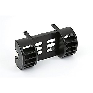 Daystar, Jeep TJ Wrangler and XJ Cherokee Air Vent switch panel, rocker switches sold separately, fits 1997 to 2006 Jeep TJ and 1997 to 2001 Jeep XJ Cherokee, 2/4WD, KJ71032, Made in America,Black
