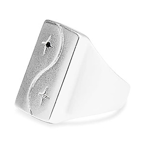 Lucky Brand Yin Yang Signet Ring