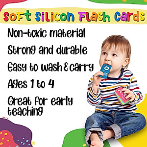 AMAFHHA Alphabetical and 123 Number Flash Cards for Babies, Kids and Toddlers (ABC Flash Cards)