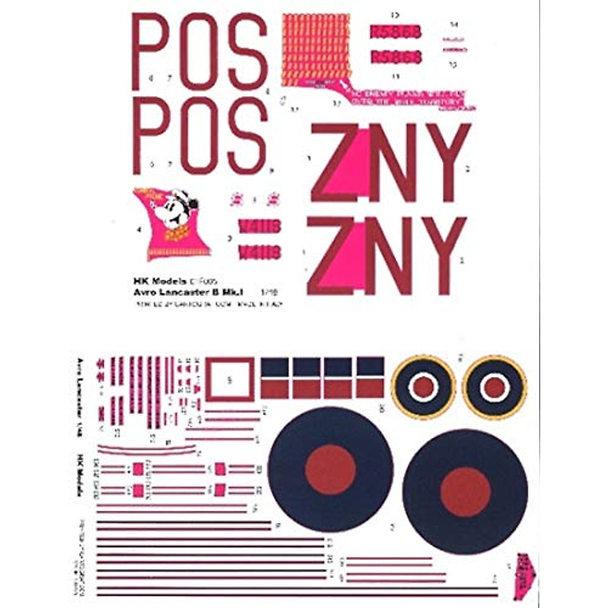 HK Models 1/48 Avro Lancaster B Mk.I Bomber
