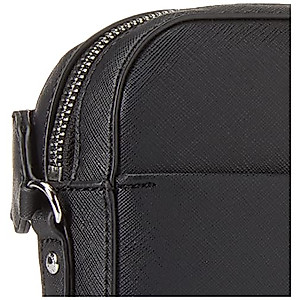 Karl Lagerfeld Paris Womens Maybelle Camera Crossbody Cross Body, Black/Grey, One Size US