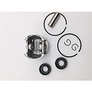 shiosheng 42.5mm Piston Ring Oil Seal Kit for sthil 025 MS250 MS 250 Chainsaw Engine Motor Parts 11230302000 96380031581