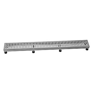 Jaclo 6210-36-PSS Slotted Grate, 36", Polished Stainless Steel