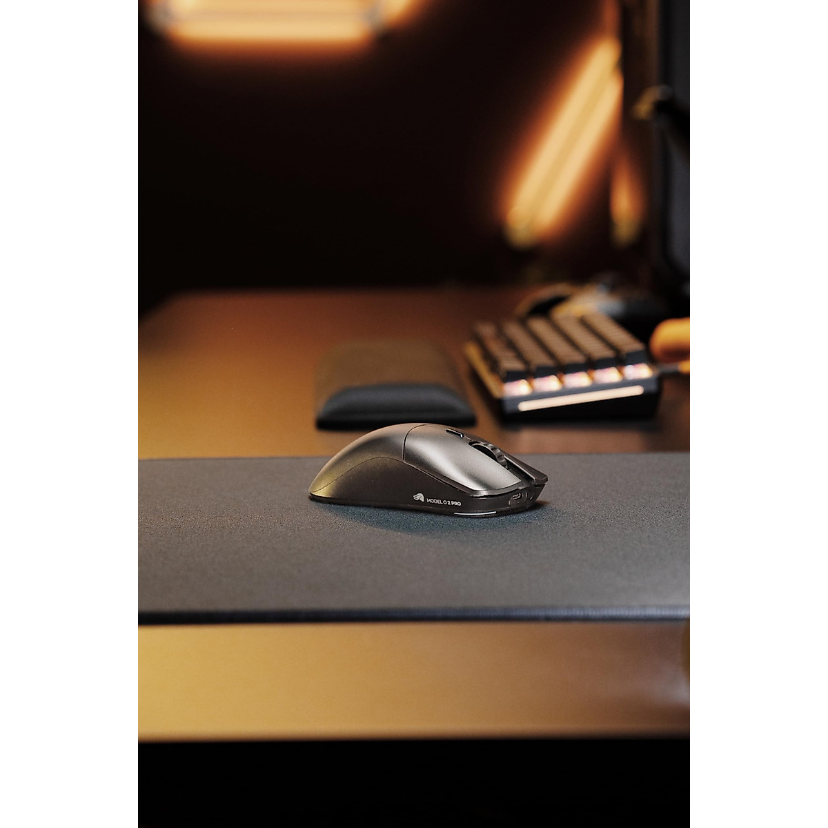 Glorious Gaming Model O 2 PRO Wireless Gaming Mouse - 2.4GHz wireless 1ms delay, 100M clicks, 57g Ultralight, Long Battery Life, 26K DPI BAMF 2.0 Sensor, Ambidextrous, 6 Buttons, PTFE Feet