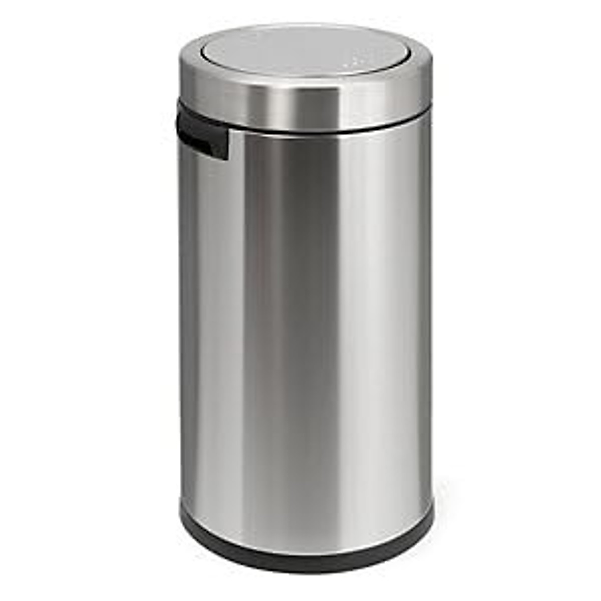 simplehuman 55 Liter / 14.5 Gallon Commercial Swing Top Trash Can, ADA-Compliant, 11-20 Gallons, Brushed Stainless Steel