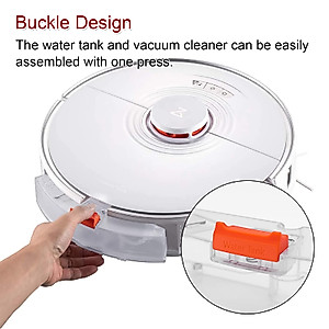 Garbage fighter Replacement Water Tank bin Box for Xiaomi Roborock S7 /T7S /T7SPLUS /G10 /G10S /G10SPRO /T8 Plus Series Robot Vacuum Cleaner Reservoir Accessories Parts