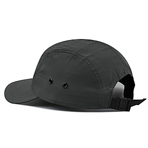 CLAPE Baseball Cap Quick Dry Sun Hat Anti Sweat Sunscreen Trucker Hat,GD51-Black