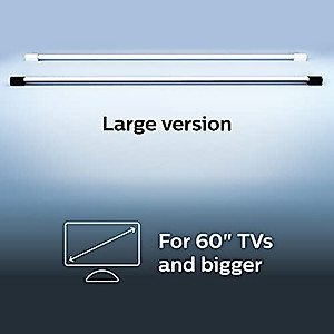 Philips Hue Play Gradient Light Tube, Large, Black, Surround Lighting (Sync with TV, Music and Gaming), Hue Hub & Hue Sync Box Required