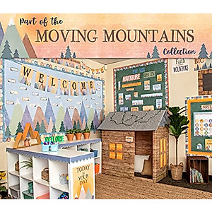 Teacher Created Resources Moving Mountains Terra Cotta Straight Border Trim