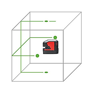 Leica Geosystems 864435 LINO L2P5G Green Beam Point & Cross Line Laser
